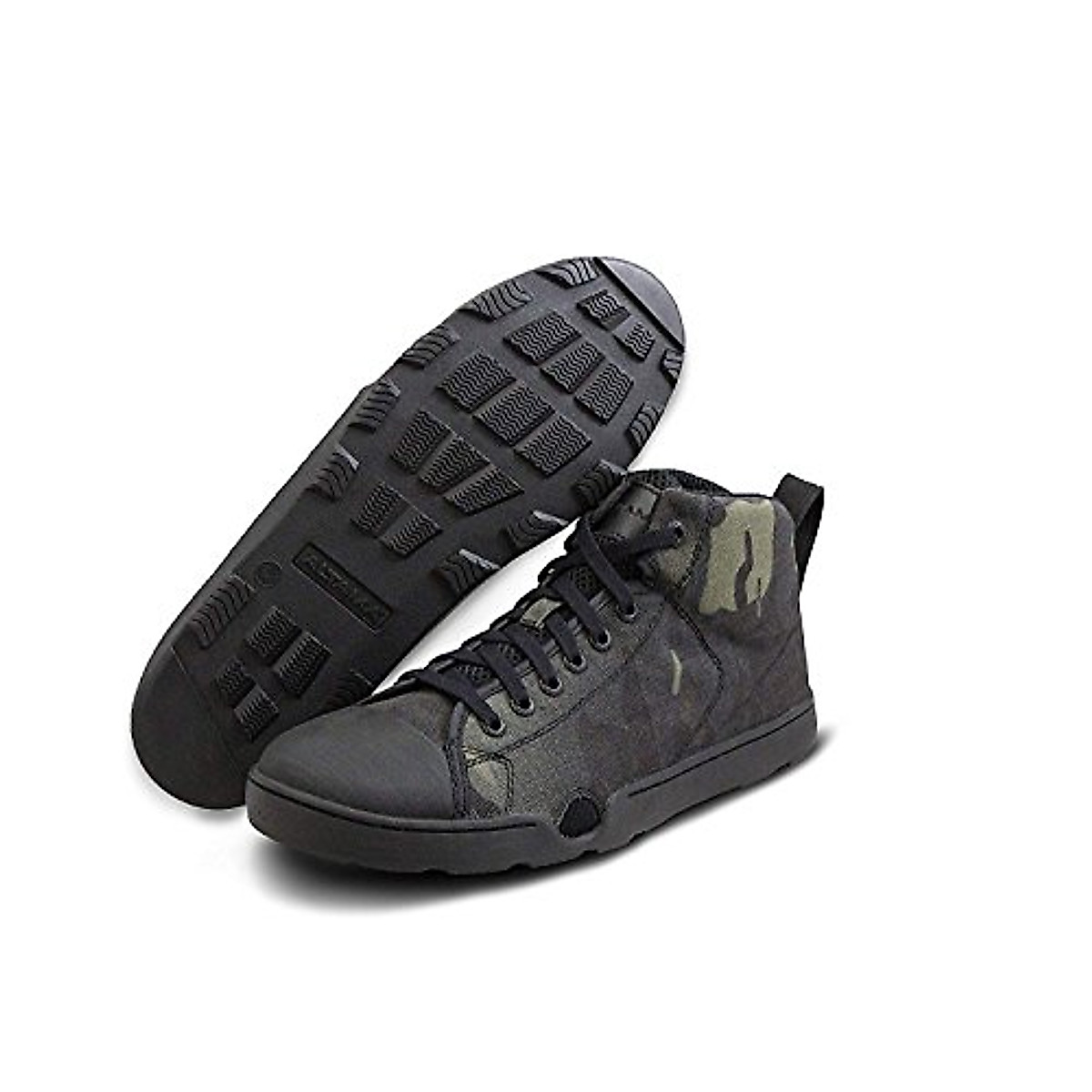 Altama OTB Maritime Assault Fin Friendly Mid Cut Operators Boots (Size 10, R, Black Multicam)