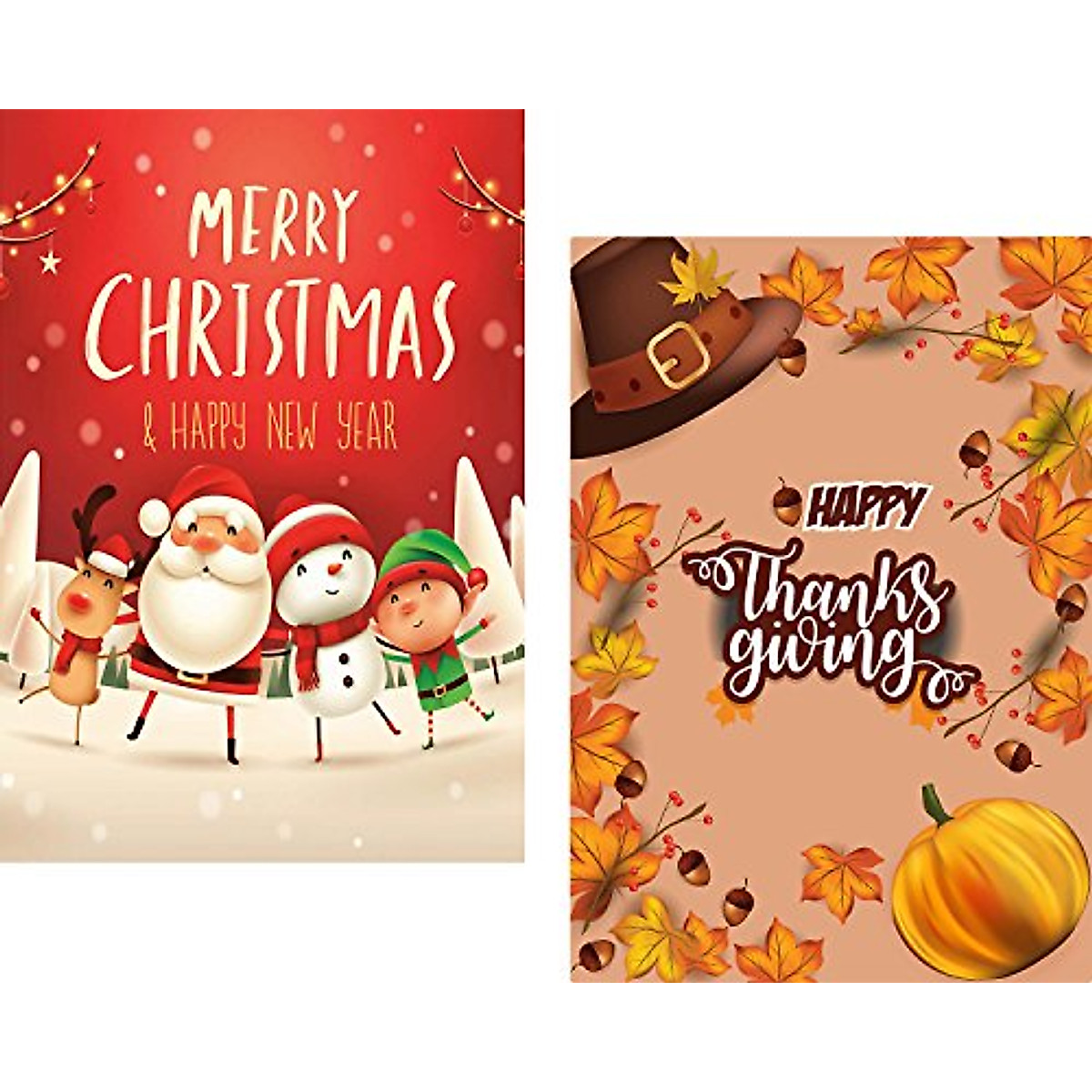 Seasonal Garden Flags Set of 10 Double Sided Halloween Fall Garden Flag, Small Festive Yard Flags for Holiday Outdoor Decorations 12.5x18 Inch for All Seasons and Holidays - Premium Quality Material