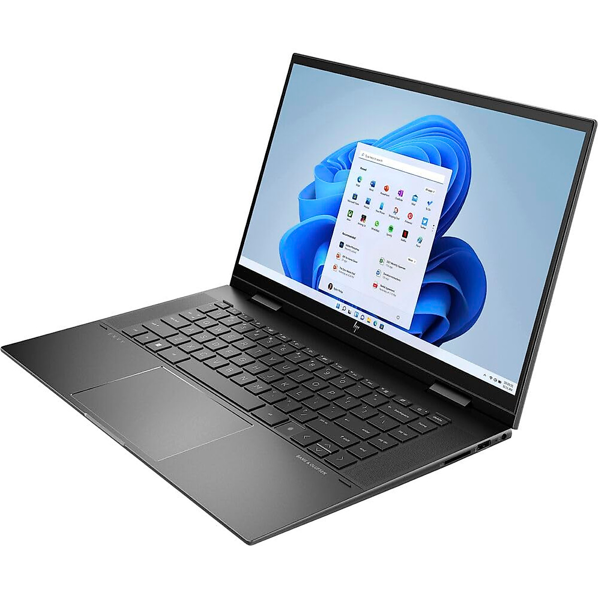 HP Envy x360 15-eu1073cl 15.6" Touchscreen 2 in 1 Notebook - Full HD - 1920 x 1080 - AMD Ryzen 7 5825U Octa-core (8 Core) 2 GHz - 16 GB Total RAM - 512 GB SSD - Nightfall Black (Renewed)
