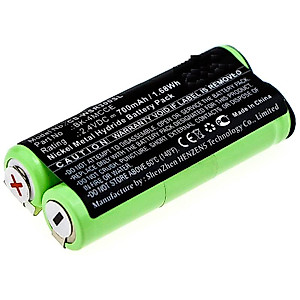 Henhaoro Shaver Rechargeable Replacement Battery for Waterpik Sensonic Plus SR-3000 BK-4MCCE