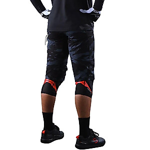 Troy Lee Designs Cycling Mountain Bike Trail Biking MTB Bicycle Shorts for Mens, Sprint Ultra Shorts Brushes Camo (Black, 32)