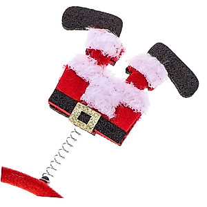 NOLITOY Christmas Themed Headbands Xmas Party Headwear 4 Pack Felt Headbands for Boys and Girls Adults