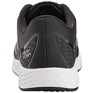 New Balance Women's Fresh Foam Zante V4 Running Shoe, Black/Phantom/Silver Metallic, 9 M US
