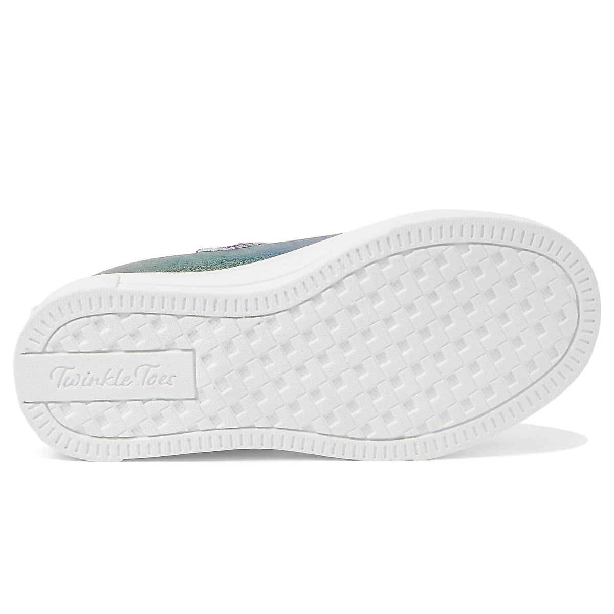 Skechers Kids Girls Twinkle Sparks-Shimmer Star Sneaker, Purple/Multi, 11 Little Kid