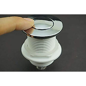 Garbage Disposal Air Switch Spa Bathtub Air Switch Button Kit Chrome Hot Tub Garbage Disposer or Evolution Food Waste Equipment