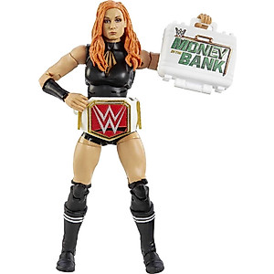 WWE Becky Lynch Elite Collection Action Figure, 6-in/15.24-cm Posable Collectible Gift for WWE Fans Ages 8 Years Old & Up
