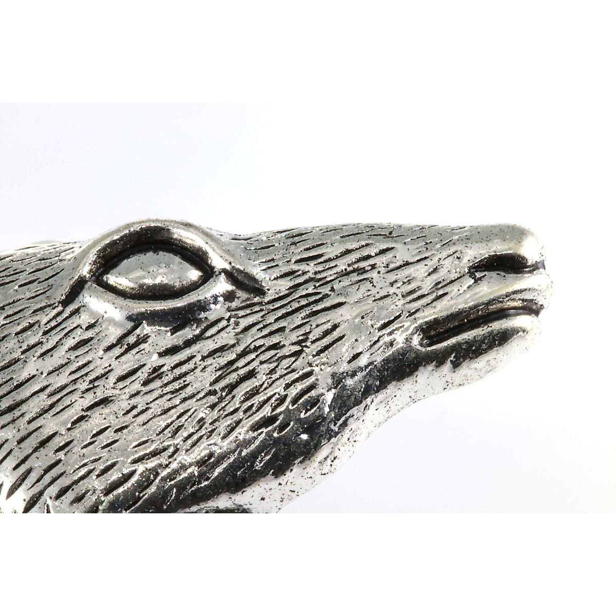 Emerald Park Jewelry Deer Keychain | Deer Antler Keychain for Men and Women Great Camping Gadgets and Country Boy Gifts for Men Hunting Keychain or Antler Keychains for Her and Fun Hunting Gadgets or a Camping Gadget, Silver, Large