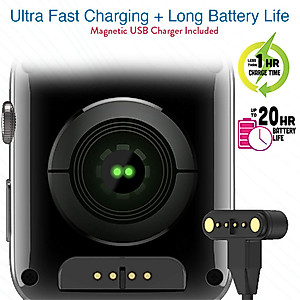 HandsFree Health Smart Watch for Seniors - Medical Alert System with GPS Monitoring, 2-Way 4G SOS Communication, Monthly Subscription