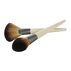 EcoTools Define & Highlight Duo, Makeup Brush Set for Powder, Bronzer, & Highlighter