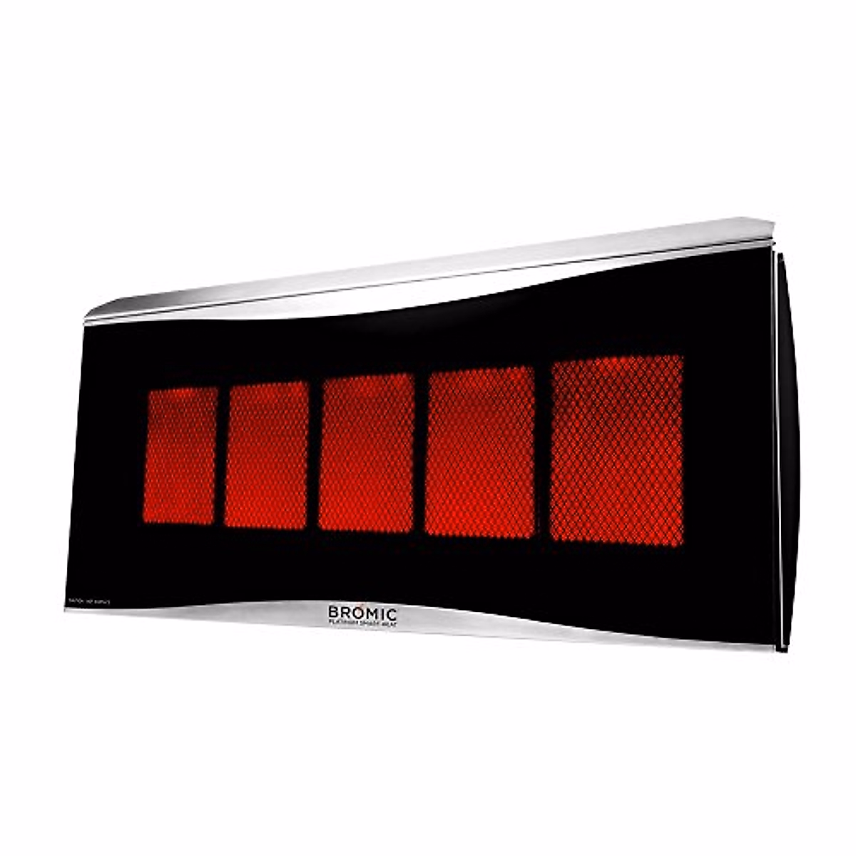 Bromic Heating BH0110003-1 Smart-Heat Platinum 500 Radiant Infrared Patio Heater, Natural Gas, 39800 BTU