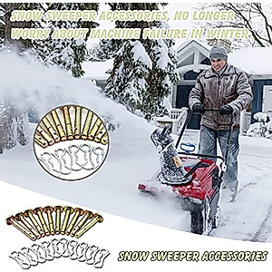 Huarntwo Replacement Shear pins and Cotter pins for 738-04124 738-04124A 714-04040 Snowblowers