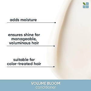 Biolage Volume Bloom Conditioner | Volumizing Conditioner | Weightless Moisture For Long-Lasting Voluminous Hair | For Fine Hair | Paraben & Silicone-Free | Vegan | Cruelty Free | 33.8 Fl. Oz