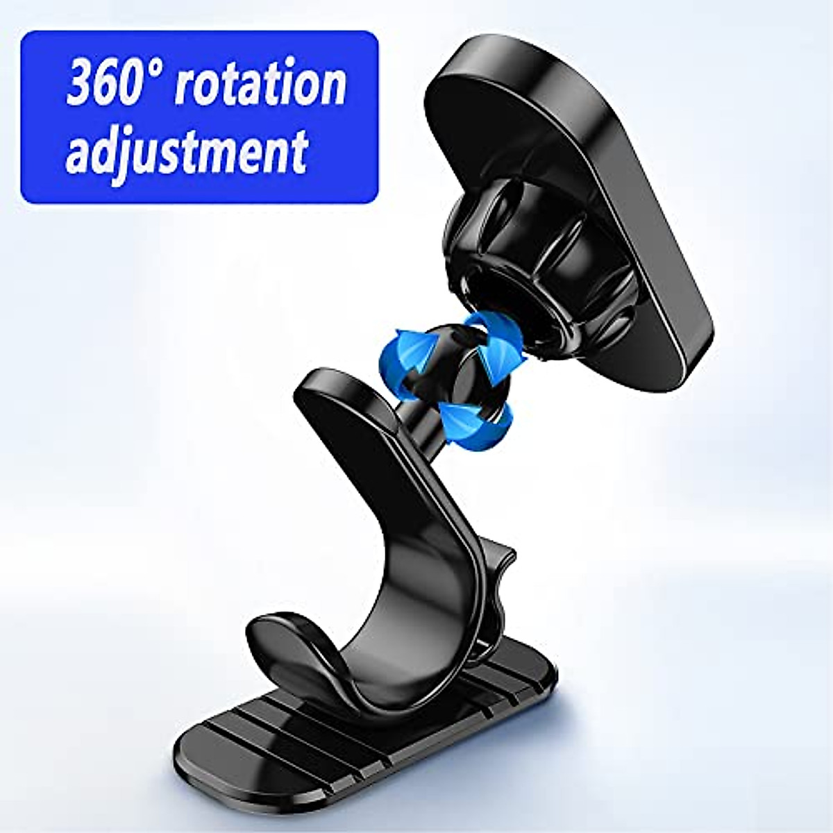KIFIDAN Car Magnetic Phone Mount Car Navigation Mount Strong Magnet Universal Car Mount with Dashboard 360° Rotation for All Phones and Tablets [2 Strong Magnets]