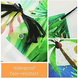 Happy 90th Birthday Party Decorations Backdrop, Black Gold Glitter Bokeh Dots Birthday Party Photo Background Cake Table Banner Extra Large Wall Decor Props Party Decorations Supplies (73'' x 50'')