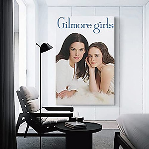 ENZD Gilmore Girls Tv Show Poster Posters for Room Aesthetic 90s Poster Decorative Painting Canvas Wall Art Living Room Posters Bedroom Painting 12x18inch(30x45cm)