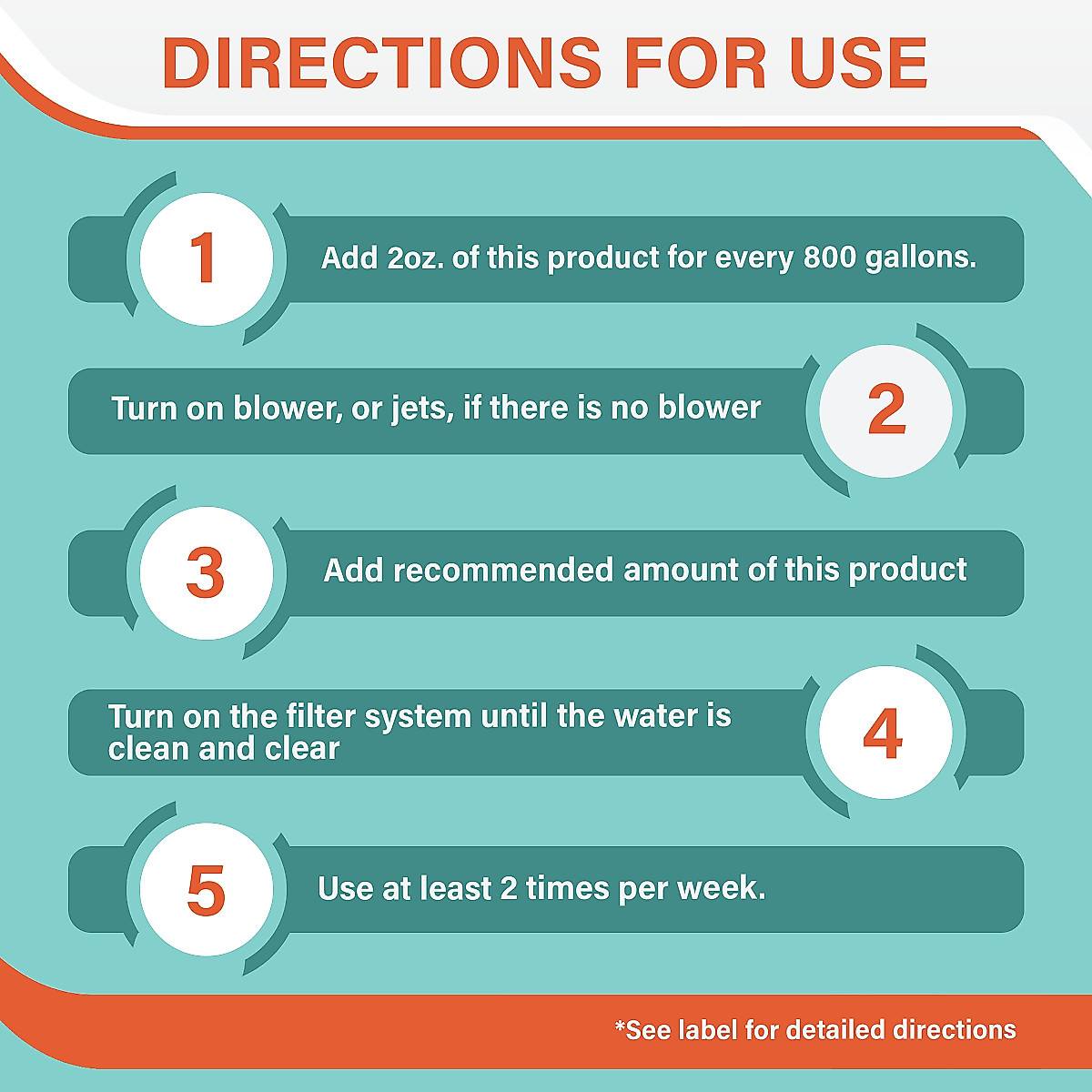 Spa Clarifier | Hot Tub Clarifier to Eliminate Cloudy Water - Spa Water Clarifier for Hot Tub Chemical - Spa Clarifier for Hot Tubs - Spa Clarifier HotTub Owners Rely on for Clear Water (1-Quart)