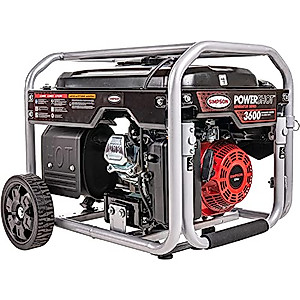 SIMPSON Cleaning SPG3645 Portable Gas Generator and Power Station for Camping, RV, Home Use, Construction, and More, 3600 Running Watts 4500 Starting Watts