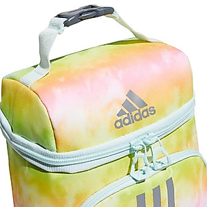 adidas Unisex Excel 2 Insulated Lunch Bag Discontinued, Stone Wash Rainbow/Almost Blue, One Size
