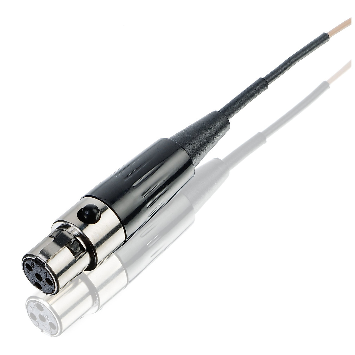 Countryman E6CABLEL2SL Duramax Aramid-Reinforced E6 Series Earset Snap-On Cable for Shure/Carvin/JTS/Trantec Transmitters (Light Beige)