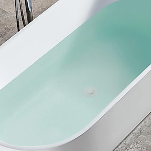 Aluvor Universal Bathtub Stopper 2pcs Sink Stopper Tub Plug Bathroom Shower Drain Plug Silicone Bathtub Drain Plug Tub Drain Stopper Washbasin Stopper