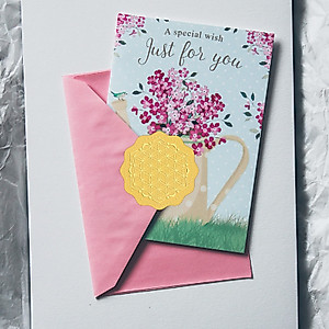 CRASPIRE 2" Gold Foil Sticker Flower 100pcs Certificate Seals Gold Embossed Round Embossed Foil Seal Stickers for Envelopes Invitation Card Diplomas Awards Graduation Celebration