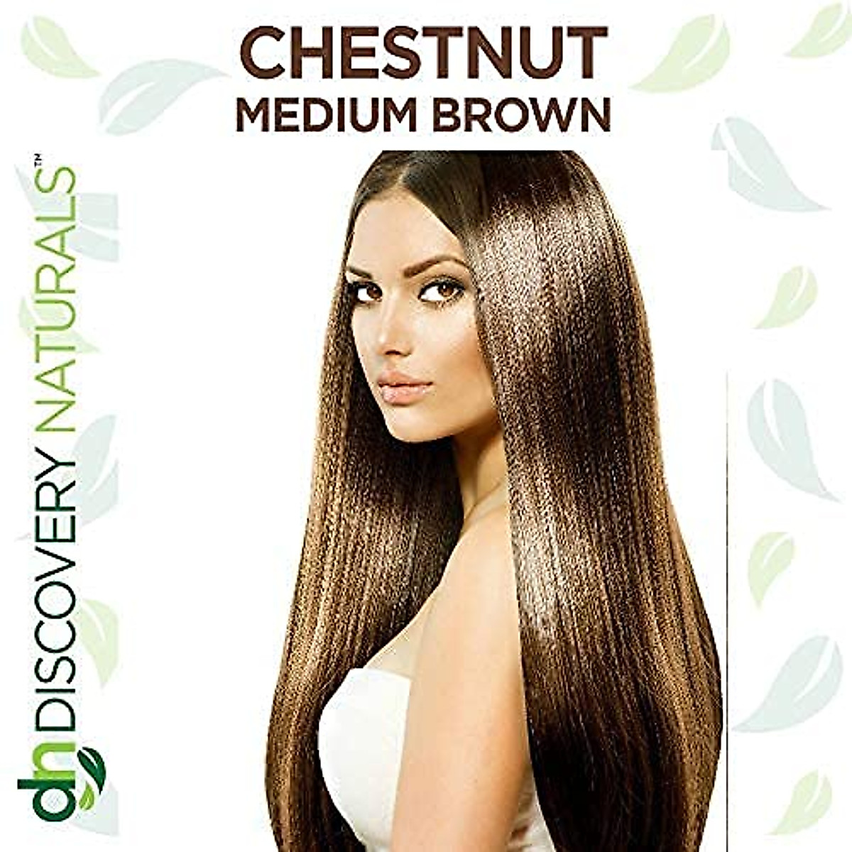 Brown Henna Hair Color For All Kit | 100% All Natural Indigo Powder Hair Dye & Beard Dye (Chestnut Medium Brown) Organic, Herbal & Vegan Chemical & Cruelty Free Permanent Gray Coverage & Tinting