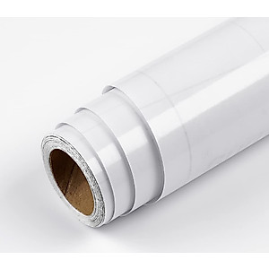 Livelynine Peel and Stick Clear Contact Paper for Walls Crafts Cabinets Waterproof Sticky Wallpaper for Kitchen Backsplash Oil Proof Sticker Self Adhesive Clear Vinyl Roll 17.7x78.8 inch