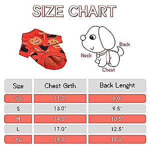 NACOCO Dog Halloween Pumpkin Sweater Pet Clothes Cat Knitwear Apparel Holiday Party Halloween Warm Puppy Clothes Kitty Clothes(M)