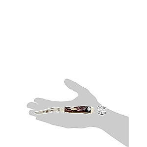 Case Cutlery 9207MB Case Man in Black Corelon Mini Trapper Pocket Knife with Stainless Steel Blades in Black, Red, White Mixed Corelon