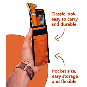 OdontoMed2011 - Otoscope 'Mini for Educational and Personal Use - Ideal for Medical and Nurse Students, Paramedics, EMT and Personal Use… (Orange)