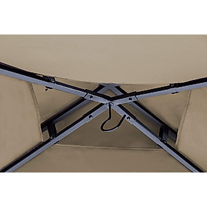 Grill Gazebo Replacement Roof for #L-GZ238PST-11 by ABCCANOPY Beige