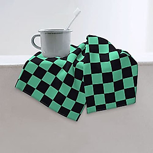 IconSymbol Demon Slayer-Kimetsu no Yaiba Hand Towel Dish Towels Cotton Bath Decor Set for Kids 27.5x15.7 inch Gym Yoga Towels for White Elephant Gift