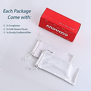 ANDWOOD Oversized Sunglasses for Women Big Large Square Wide Frame Shades Retro Trendy Fashion UV Protection Matte Black Tortoise Sun glasses