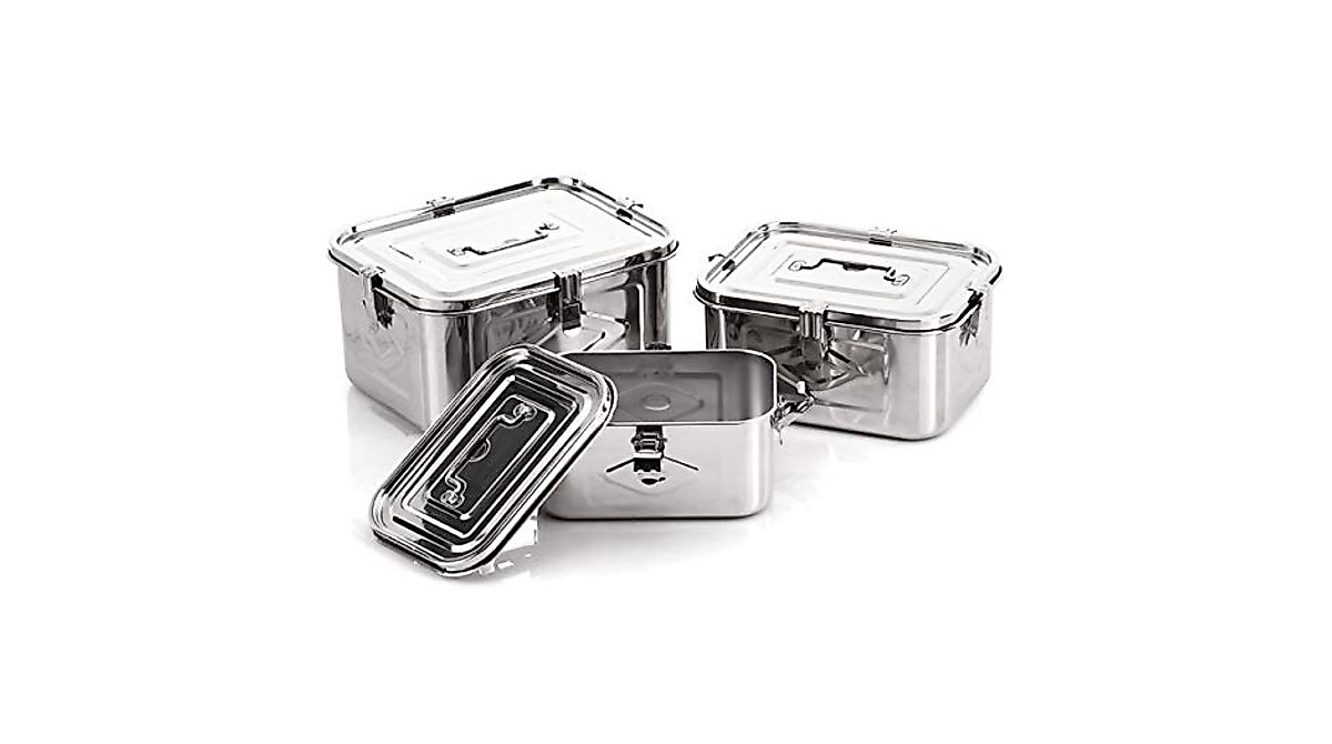 Buy Stainless Steel Kimchi Container Set – Fresh Food Storage