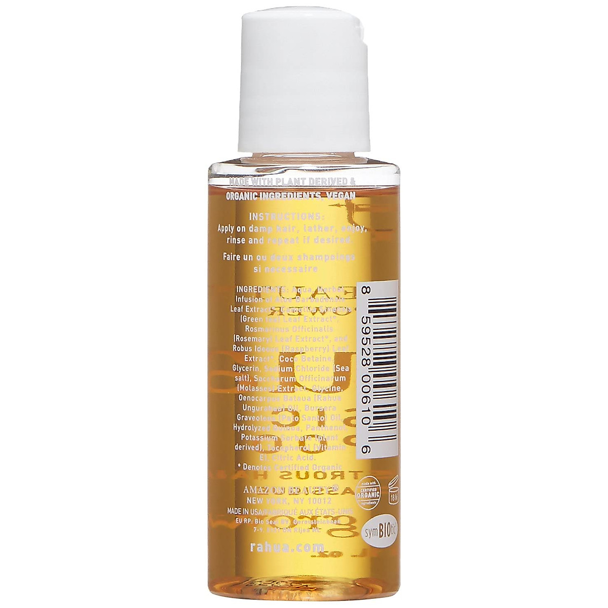 Rahua Classic Hair Shampoo/For All Hair Types/Made With Organic Ingredients/Safe For Color Treated Hair (9.5 Fl Oz (Pack of 1), PaloSanto)