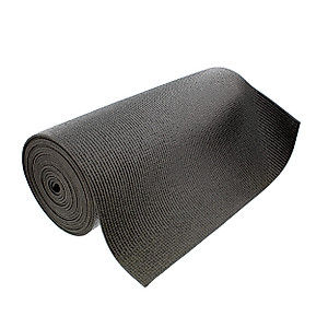 ABN Tool Drawer Liner Non Slip Tool Box Liner - Bulk Rubber Shelf Liner Roll Black Shelf Liner Non Adhesive, 16in x 16ft