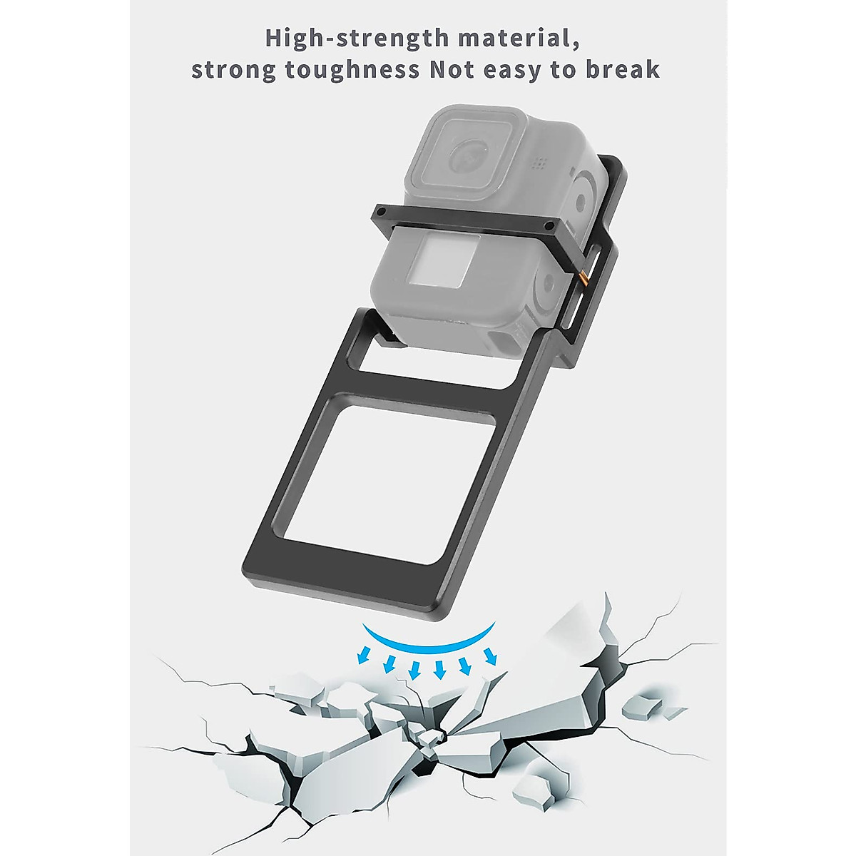 FEICHAO Camera Gimbal Conversion Splint Stabilizer Compatible for DJI Zhiyun Feiyu MOZA DJI, Gopro Hero 9 8 7 6 5 (Metal)