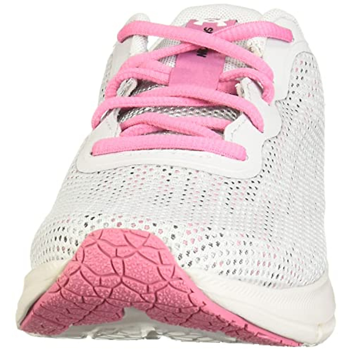 Under Armour Women's Shadow --Running Shoe, (104) Halo Gray/Halo Gray/Pace Pink, 8.5