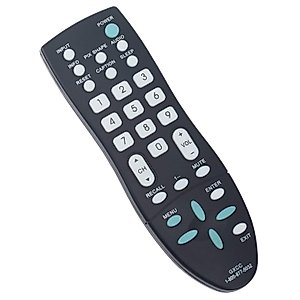 GXCC Replace IR Remote Control fit for Sanyo LCD CRT TV HDTV DP19648 DP19649 DP26640 DP26648 DP26649 DP32640 DP32642 DP39842 DP39843 HT27547 DP39E23 DP39E23T DP39E63 DP-39E63 DP42142 sub for GXFA
