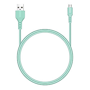 BGNTBUK Ps5 Controller Cable 2m Silicone Data Cable Mobile Phone Color Fast Charging Line Liquid Soft Plastic Flash Charging Cable Suitable for Android Charging Port Ps5 Controller Wire