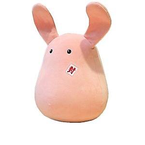 IOPBOT Anime Toilet-Bound Hanako-kun Mokke Plush Doll Pillow Yashiro Nene Jibaku Shōnen Hanako-kun Chain Pendant Toy 17〃 Cartoon Doll (Rose Red, 17〃)