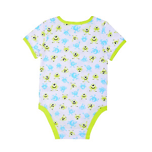 Disney Baby-Boys Donald Bodysuit and Bib, Red, 6-9 Months (Pack of 3)