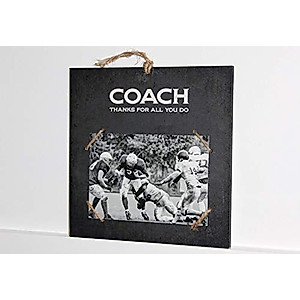 Painted Pastimes Sports Home Decor, COACH Picture Frame Photo Display, Football Baseball Hockey Basketball Lacrosse Soccer Softball Track Wrestling Swimming Volleyball Field Hockey Tennis Golf