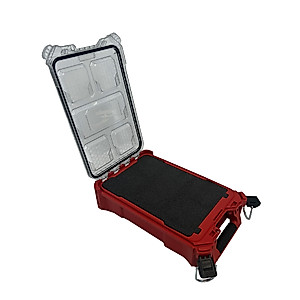 Kaizen Source - Kaizen Foam Insert Set for Milwaukee PACKOUT Compact Organizer 48-22-8435 (Red/Black)