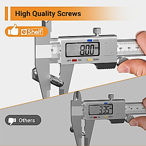 eShelf 2x6 ft Garage Shelving, 2-Pack Wall-Mounted Shelves for Garage, Kitchen, Pantry Storage, 800 lbs Total Load Capacity Garage Storage Wall Shelving, White