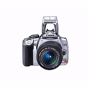 Canon Rebel XTi DSLR Camera with EF-S 18-55mm f/3.5-5.6 Lens (Silver) (OLD MODEL)