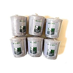 Yankee Candle Lot of 6 Silver Birch Votives