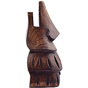 EARTHLY HOME Wooden Spectacle Eye Glasses Holder, Classic Beard Eyewear Retainer Sunglasses Holder Display Stand, Wooden Specs Holder, Optical Glass Accessories, Home Décor Office Desktop Accessory