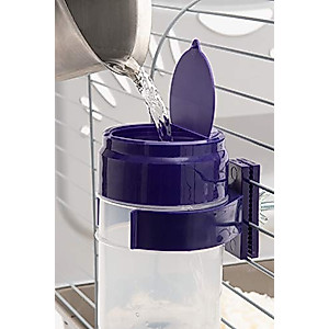 Lixit Lever Valve Top Fill No Drip Water Bottles for Rabbits, Chinchillas, Ferrets, Guinea Pigs and Adult Rats (32oz)