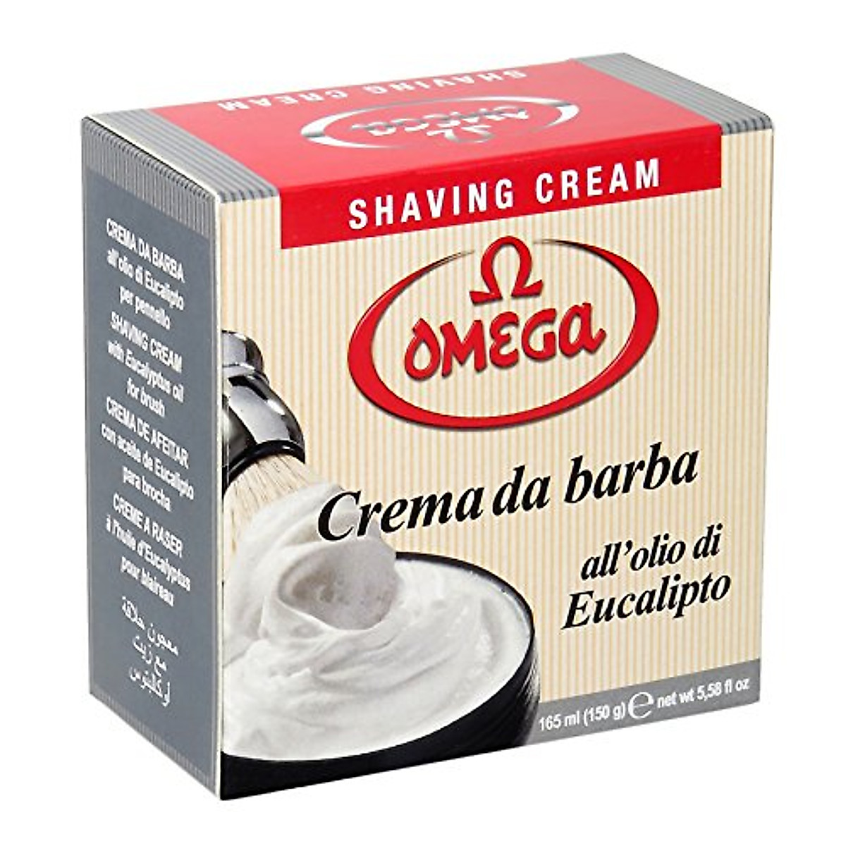 Omega 46001 Shaving Cream in Bowl